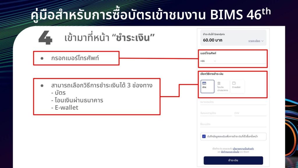 BIMS 46th Ticket - BIMS 46th