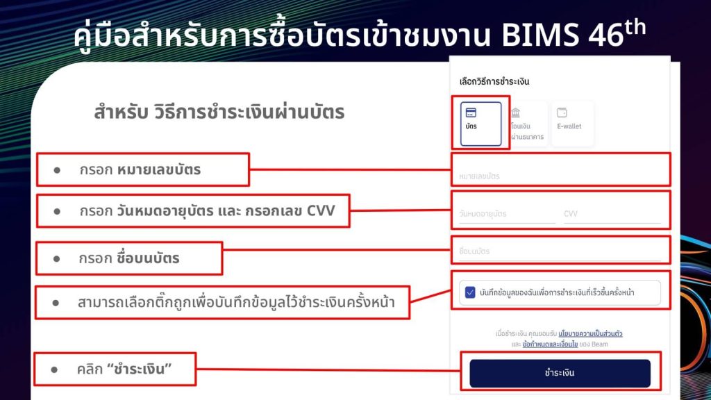 BIMS 46th Ticket - BIMS 46th